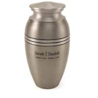 Item # 5298L Silver Legacy Metallic Adult Urn - Loving Memorial Urns