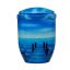 CCU-7437-10 Hand Painted Dock at Sea - Loving Memorial Urns